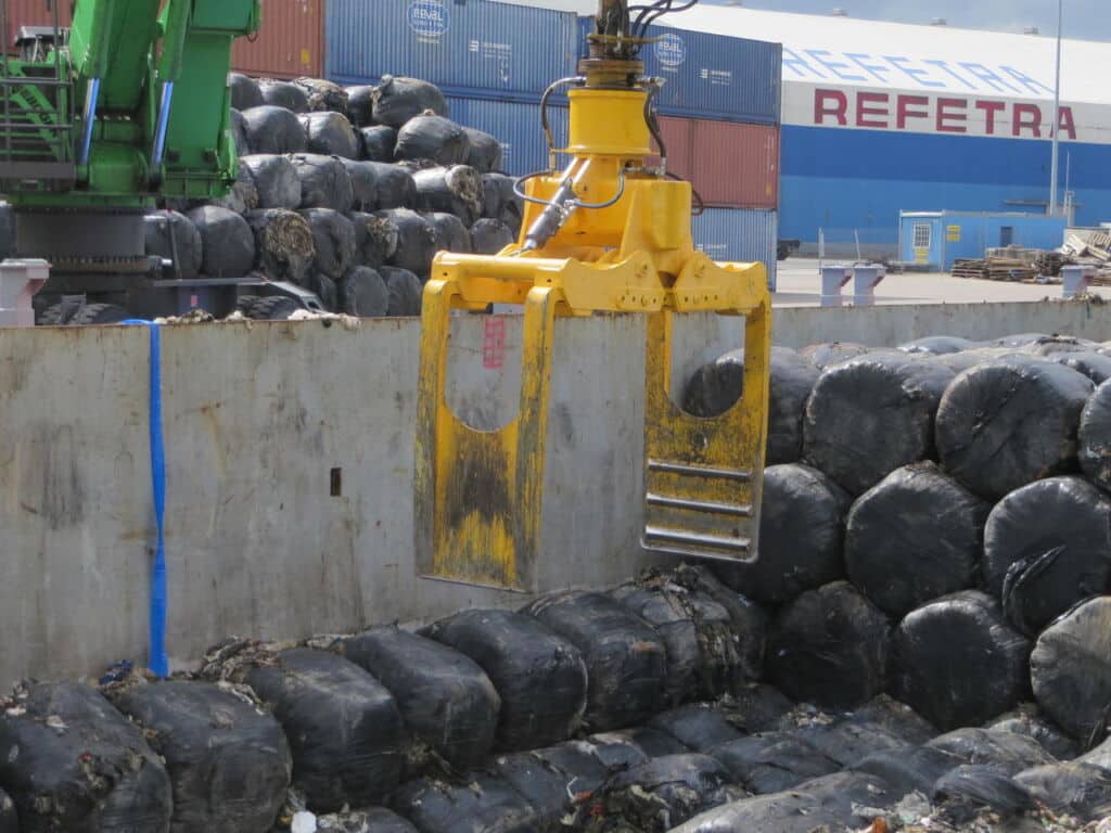 Bale Grab Type SmGR | Scanbalt Crane