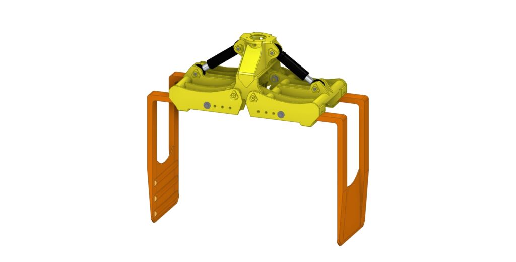 Bale Grab Type SmGR | Scanbalt Crane